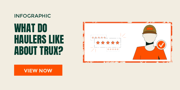 Dump Truck Driver Booking Software and App from Trux