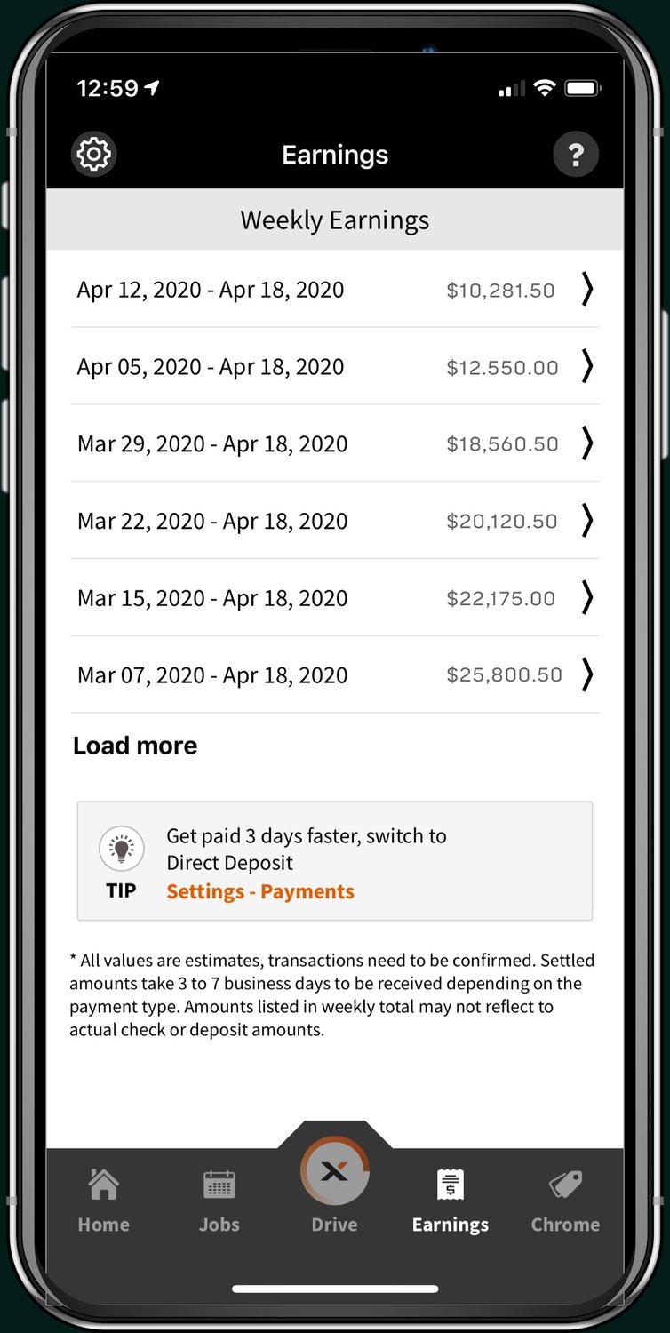 Dump Truck Driver Booking Software and App from Trux