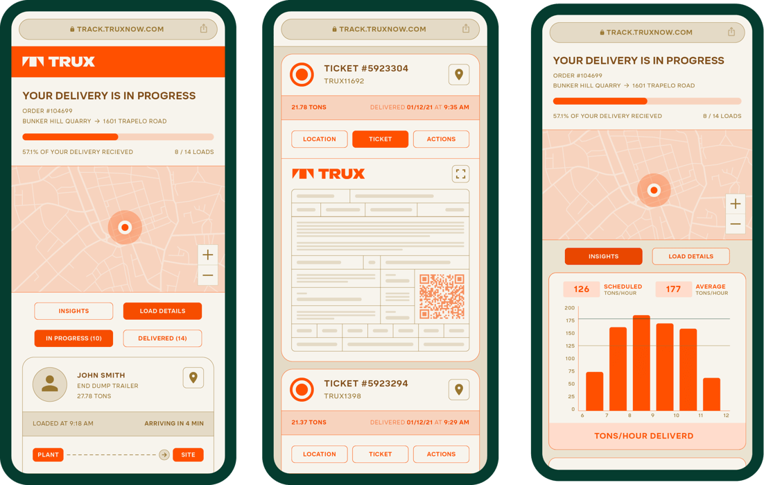 Dump Truck Logistics Software | Truck Hauling Management