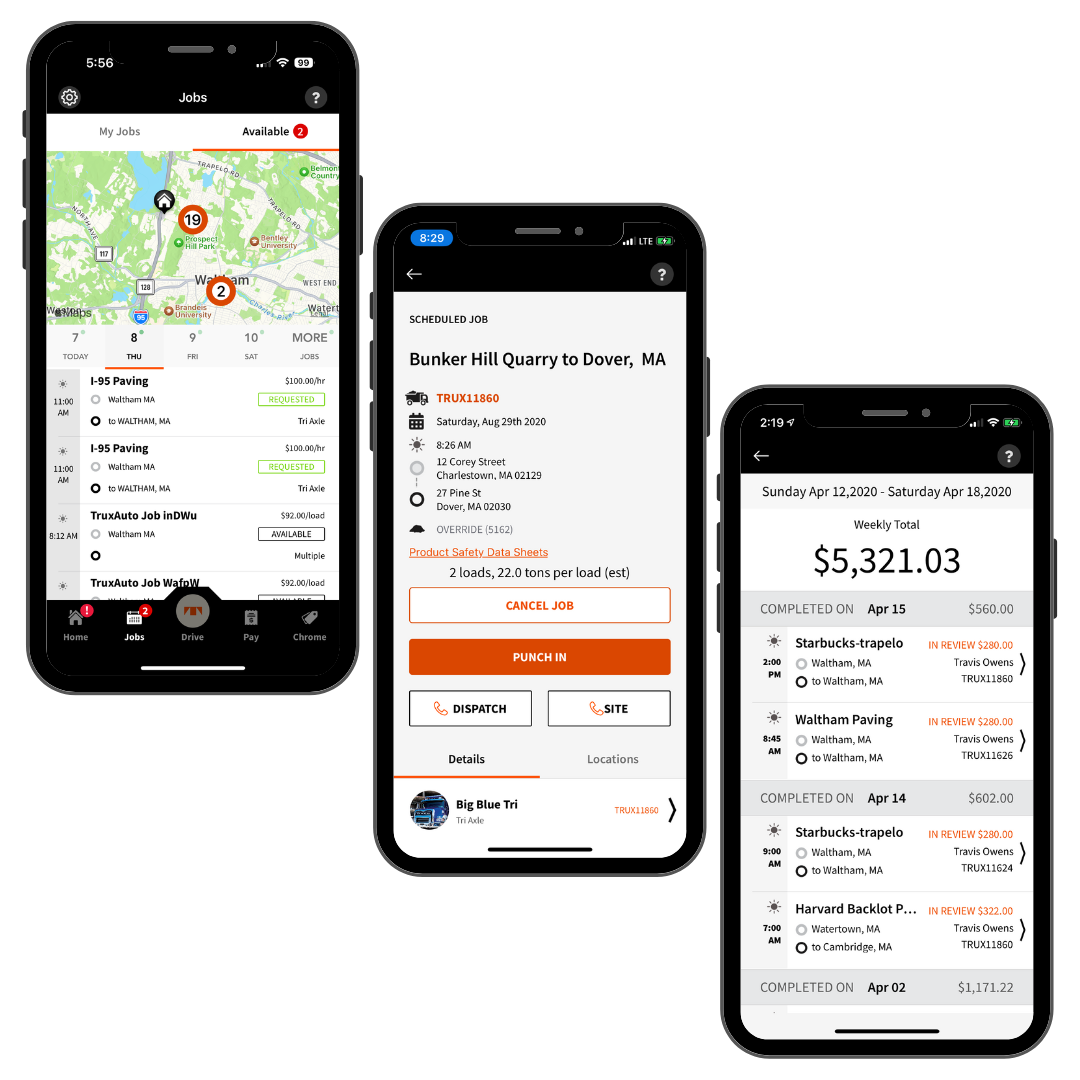 Dump Truck Logistics Software | Truck Hauling Management